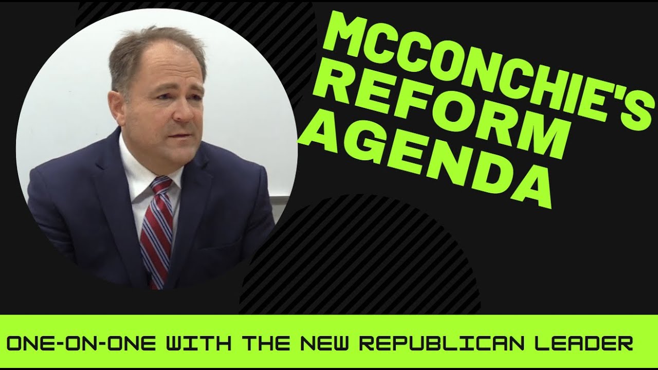 Republican Senate Leader McConchie Offers Tough Plan to Fix the State's ...