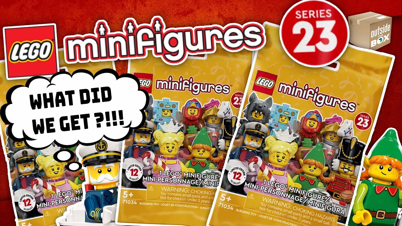 LEGO MINIFIGS Series 23 Mystery Pack Opening!!!! - YouTube