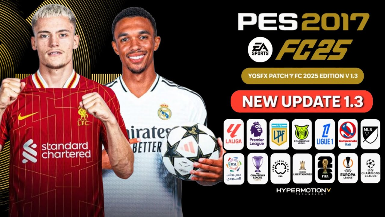 TERBARU! CARA INSTALL PES 2017 PATCH FC25 V1.3 BY YOSFX DI LAPTOP ATAU ...