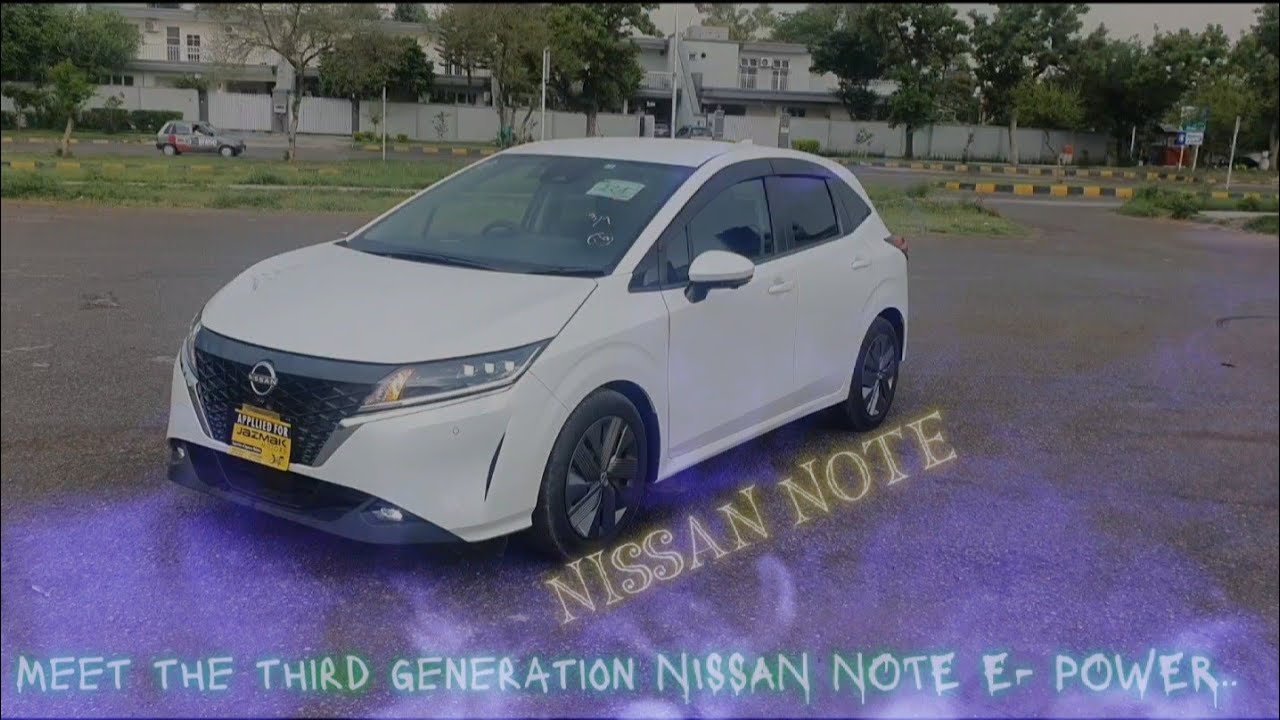 Nissan Note e power | Meet the third generation of nissan note. - YouTube