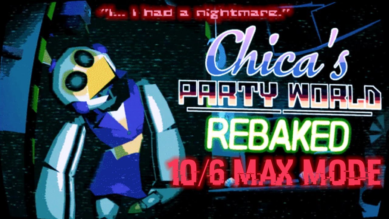 ONE LAST NIGHTMARE AT CHICA'S! | FNAF Chica's Party World: REBAKED ...