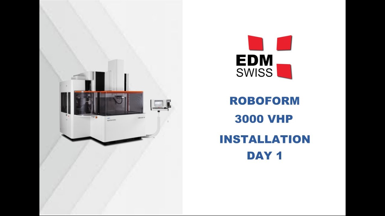 FORM 3000 VHP Installation day 1 - YouTube