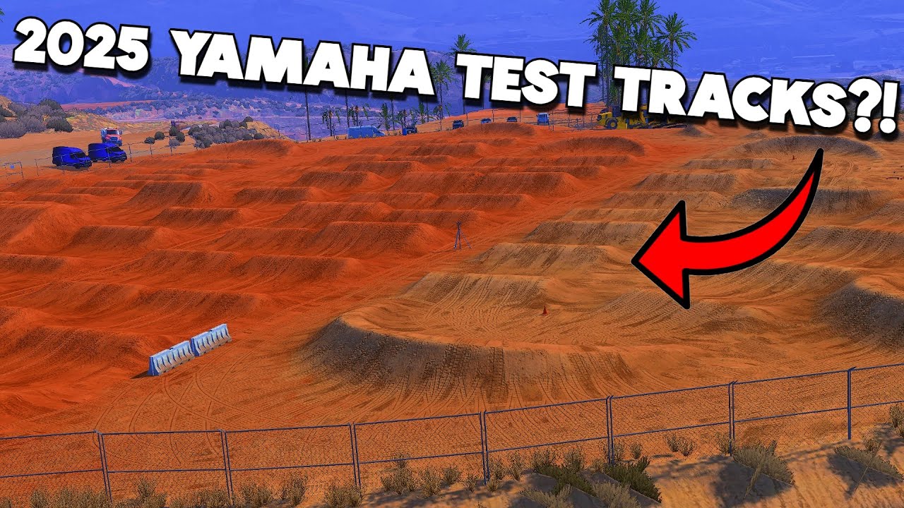 TESTING AT THE NEW YAMAHA TEST TRACKS IN MX BIKES! - YouTube