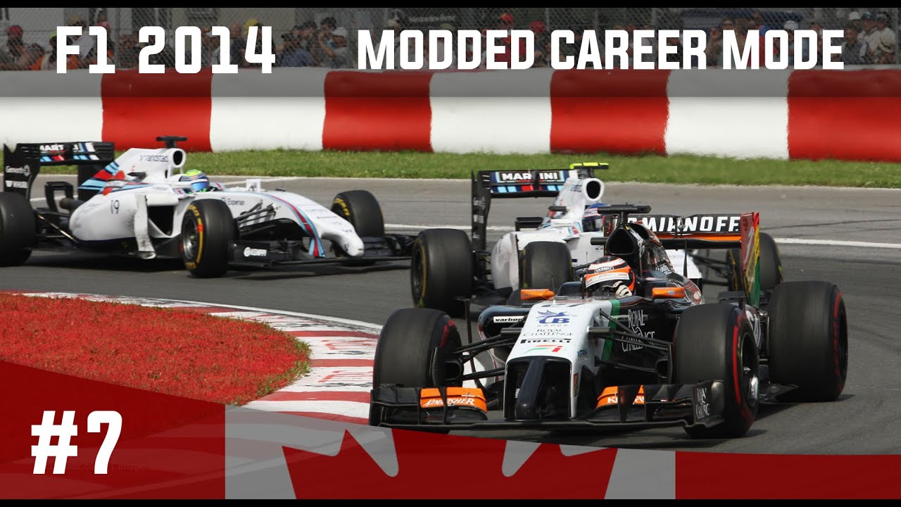 F1 2014 Modded Career Mode - Part 7 Canadian Grand Prix - YouTube