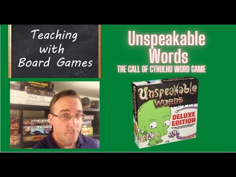 Unspeakable Words | Board Game | BoardGameGeek
