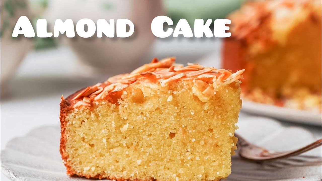How To Make Almond Cake At Home|How To Make Almond Cake| Badam cake ...