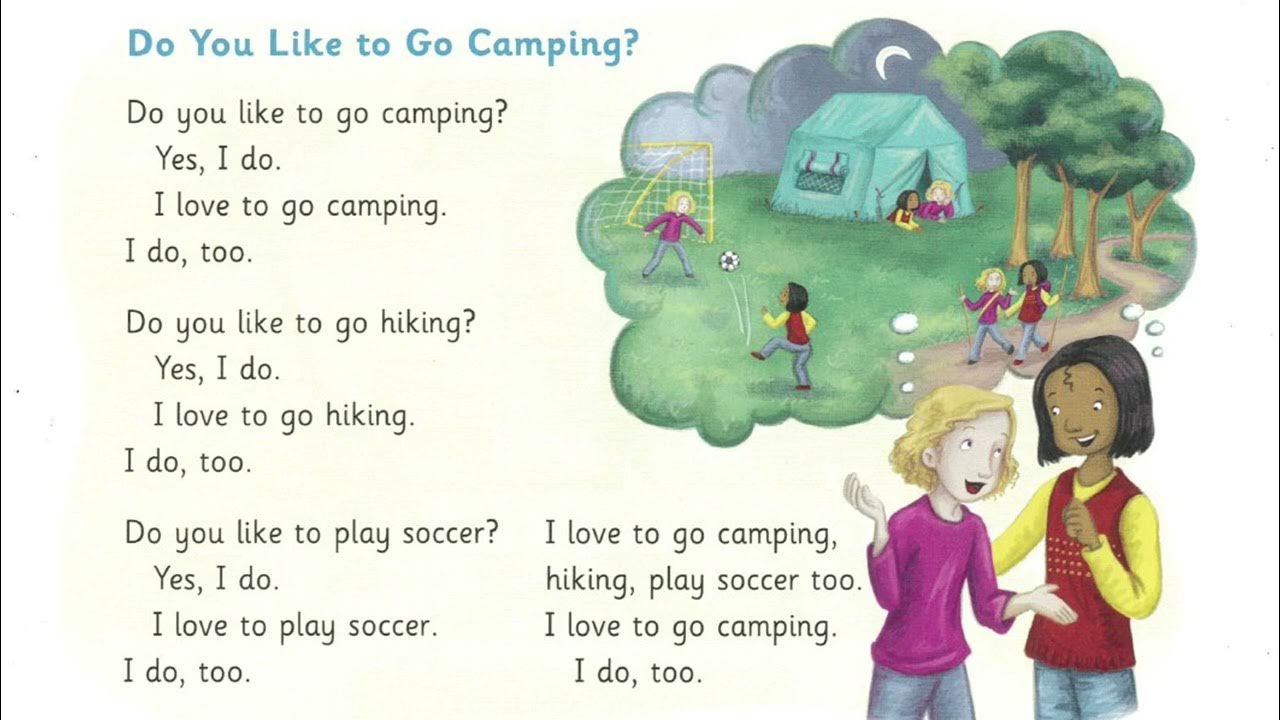 Let's Go 4 (CD 2.73) - Do You Like to Go Camping? - YouTube