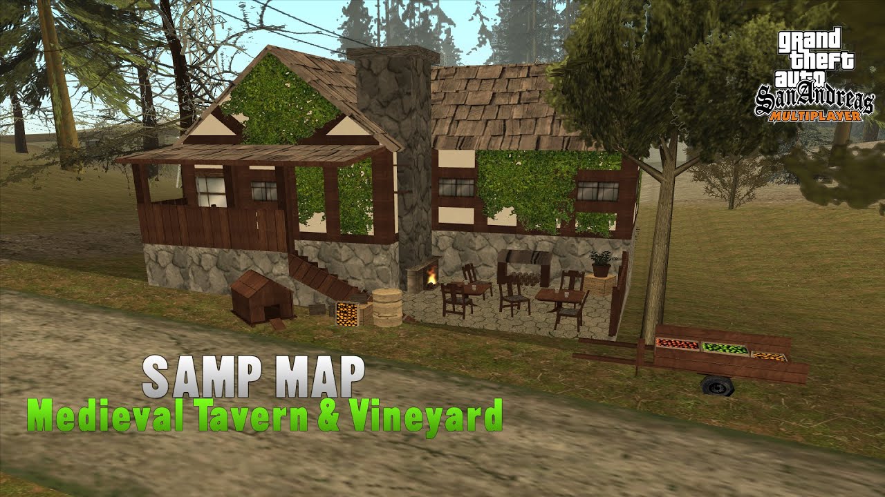 [MAP] SAMP Medieval Tavern - VINEYARD INCLUDED! - YouTube