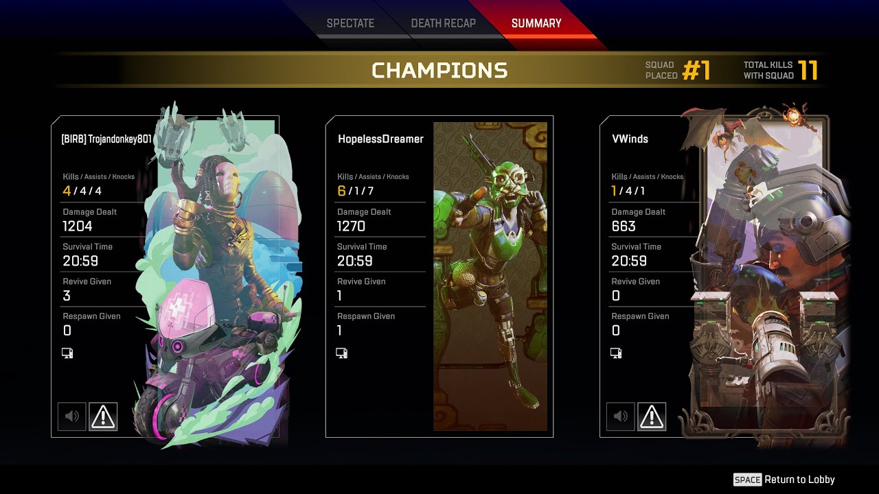 Apex Legends - Octane - Long Launch Pad Opening Fight, Quick Turnaround ...