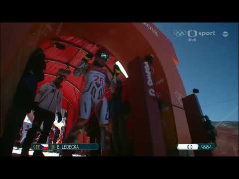 Ester Ledecká Zlatá medaile Super-G | ZOH PyeongChang 2018