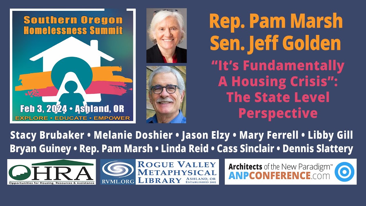 Rep. Pam Marsh and Sen. Jeff Golden: Homelessness is Fundamentally a ...