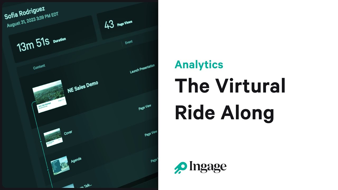 The Virtual Ride Along | Ingage Analytics - YouTube