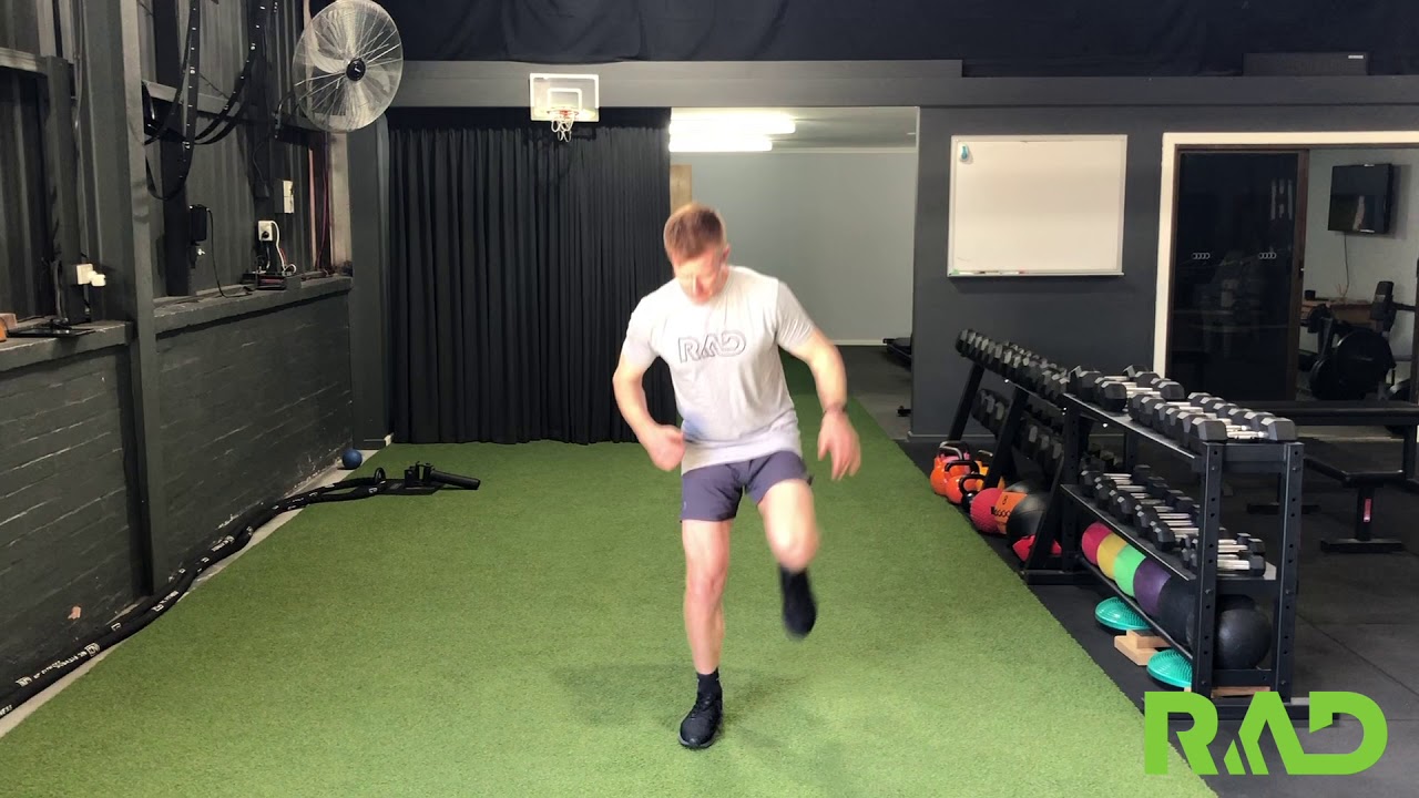 Lateral Hop and Stick - YouTube