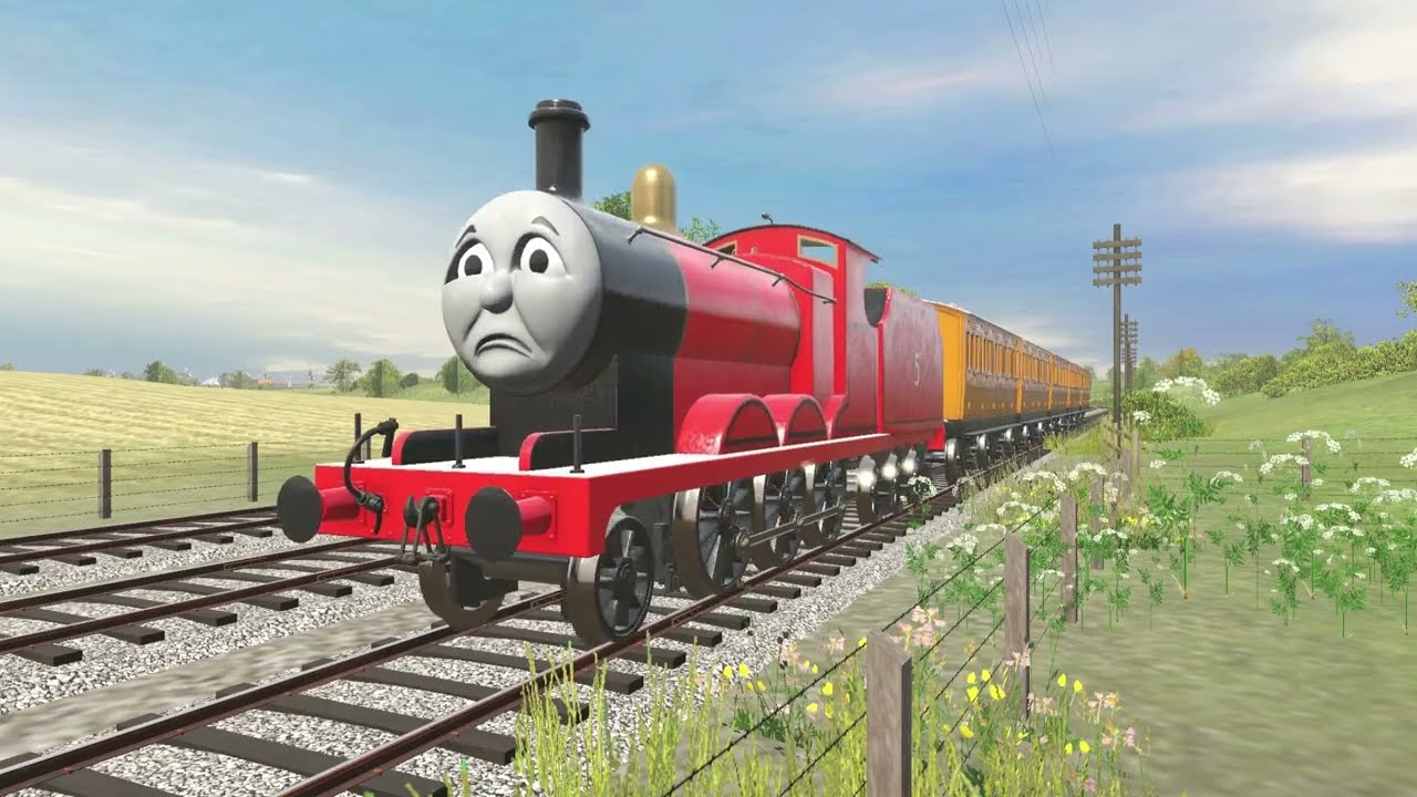 James and the Coaches - Trainz Recreation - YouTube