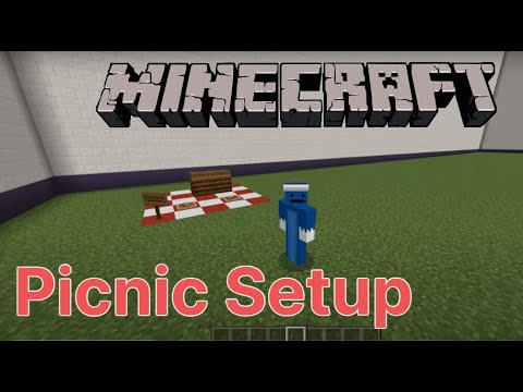 Minecraft: Picnic Setup - YouTube