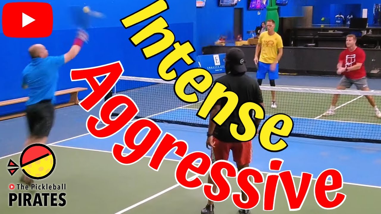Slam Style Intense 4.5+ Pickleball Men's Doubles - YouTube