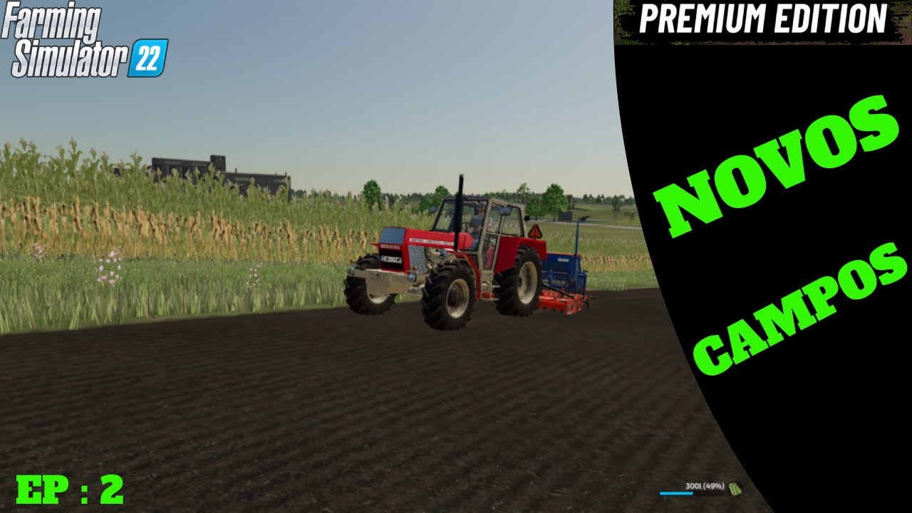 FARMING SIMULATOR 22 . VEJA NOSSO PLANTIO DE SOJA NA NOVA DLC ... - YouTube
