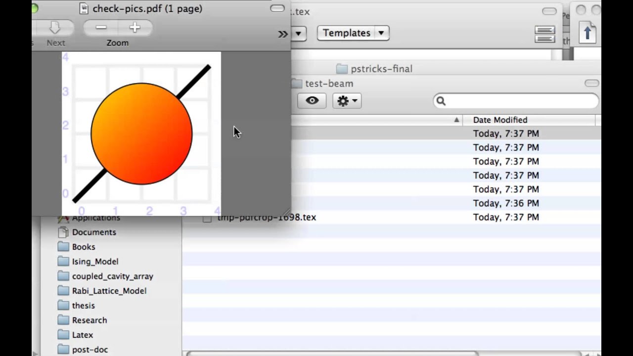 texshop pdflatex pstricks, how it works! - YouTube