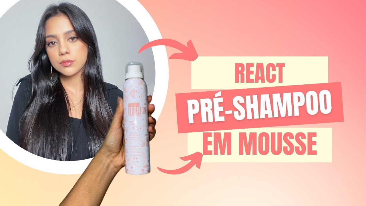 PRÉ SHAMPOO EM MOUSSE | FASHION GOLD - YouTube