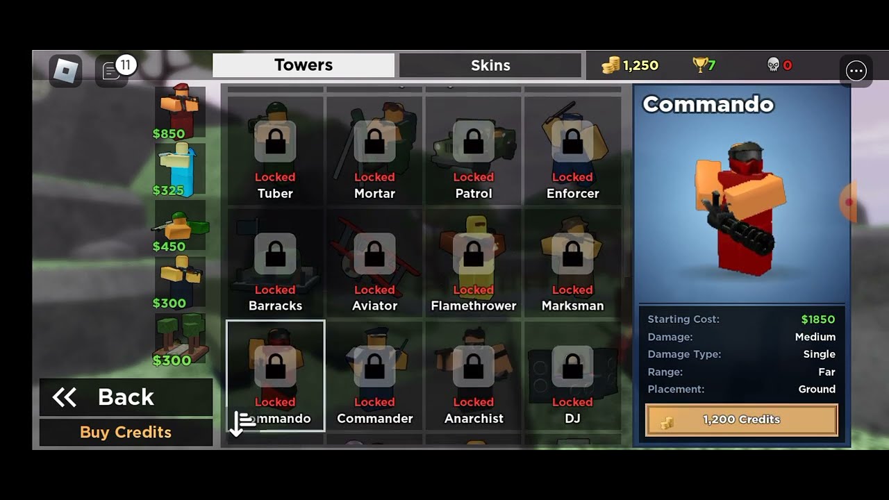Roblox Tower Battles Buying The Commando #roblox #video #towerbattles ...