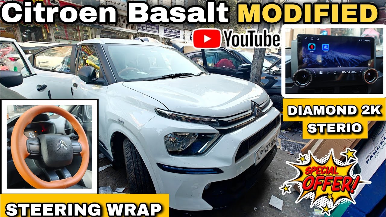 CITROEN BASALT MODIFIED 🔥 COMPLETE WORK 🔥CHEAP AND BEST WORK #trending ...