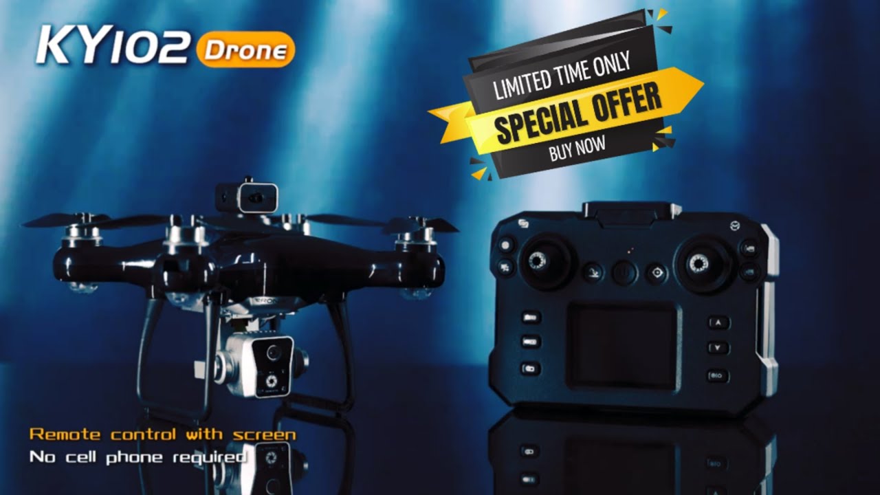 Experience the Skies with Xiaomi KY102 MAX Drone - YouTube