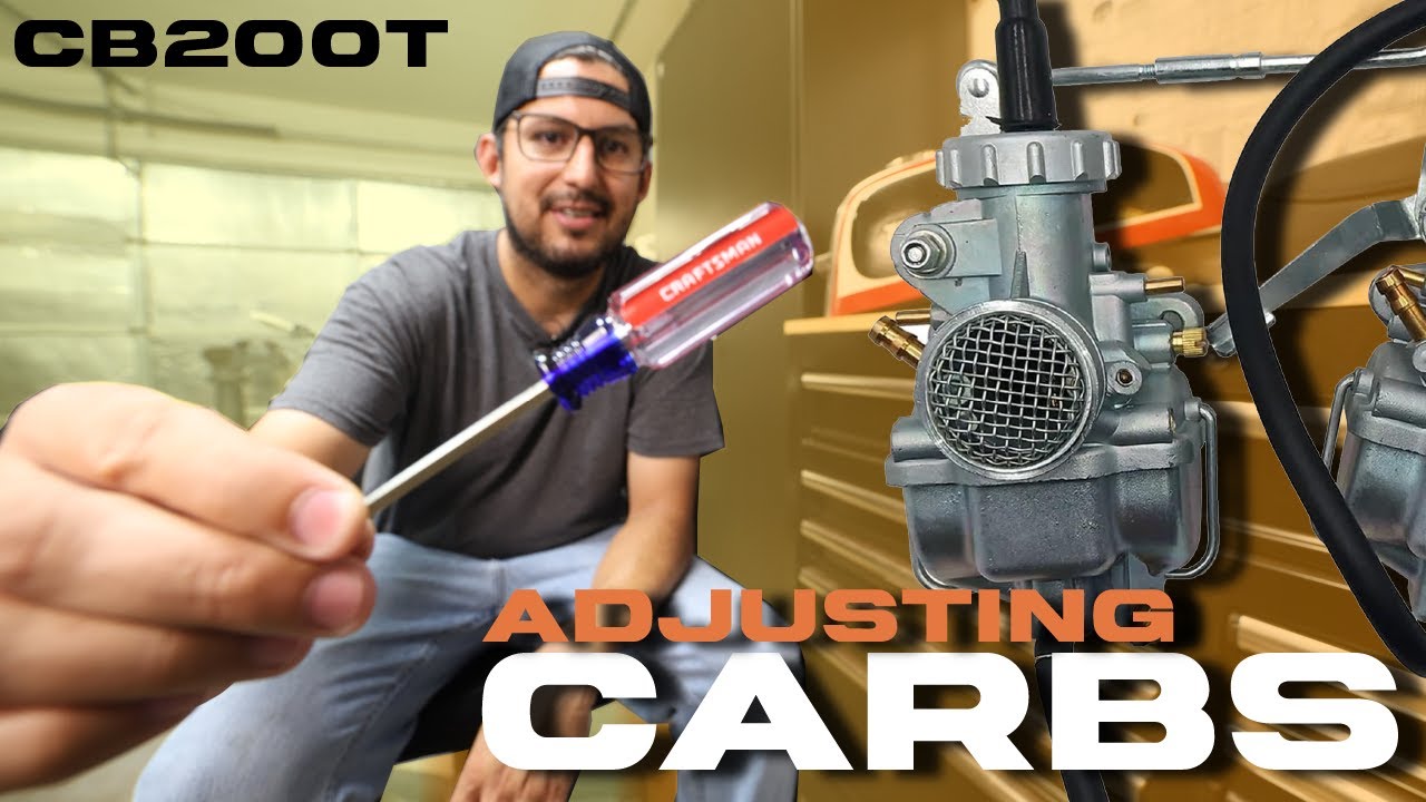 Will It Finally Idle? Aftermarket CB200 Carb Adjustments - YouTube