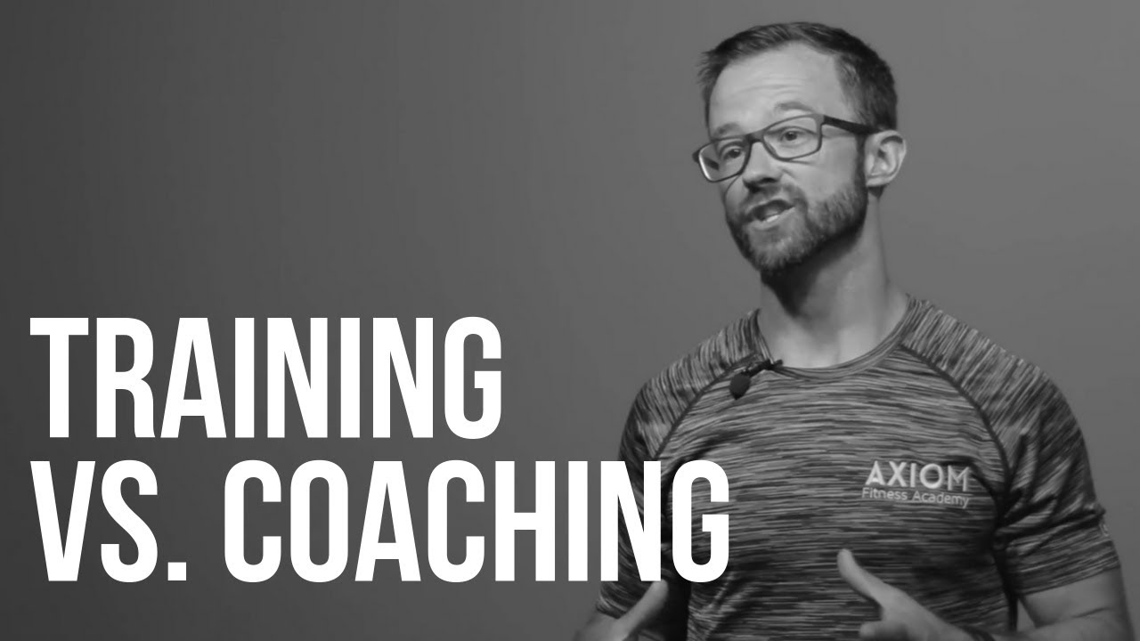 Difference Between Training Vs Coaching Youtube