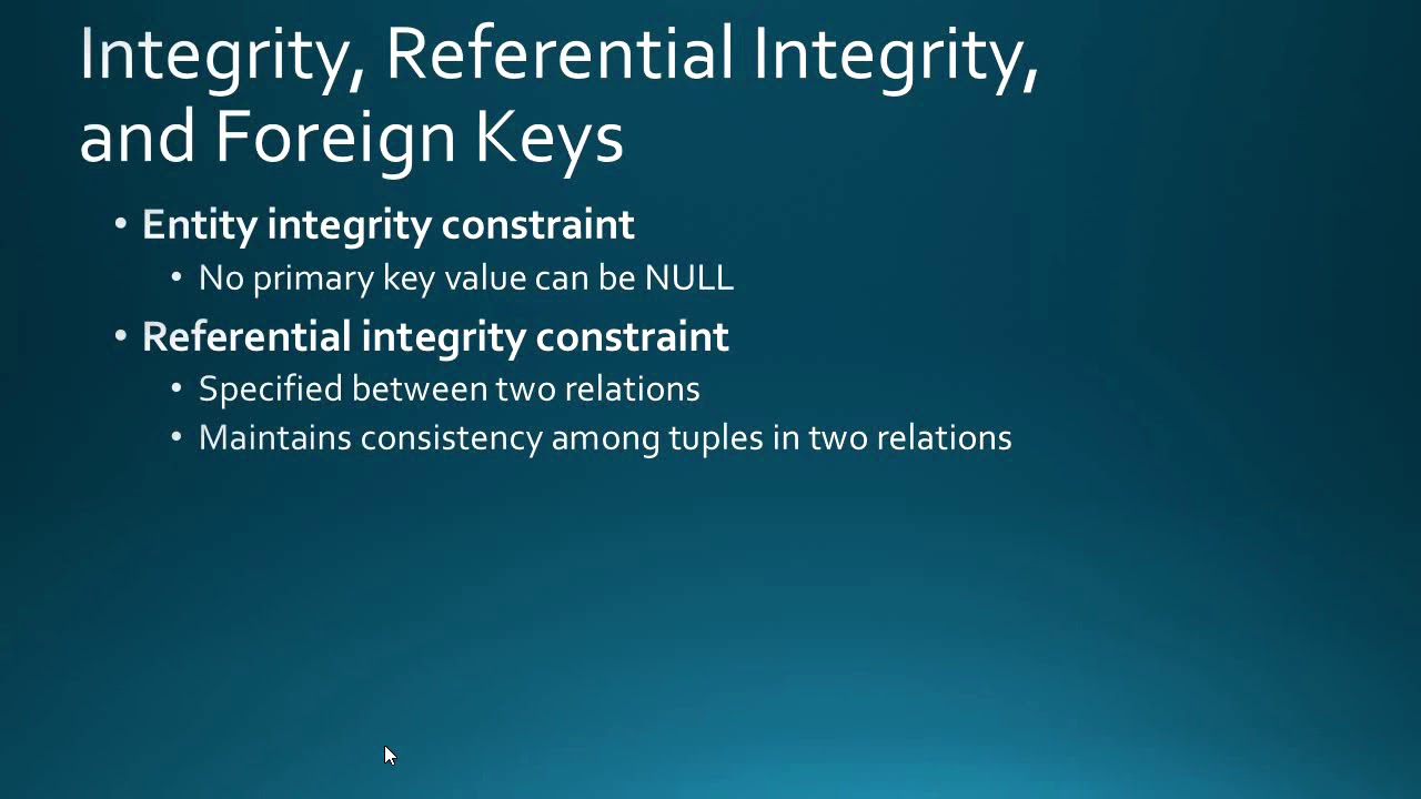 Domain Constraints Database management - YouTube