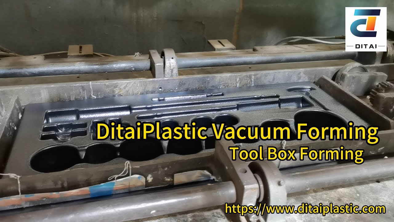 DitaiPlastic Vacuum Forming - Plastic Tool Box Forming - YouTube