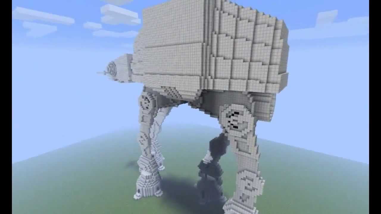 Minecraft Mega Builds: Imperial Walker Episode #1 - YouTube