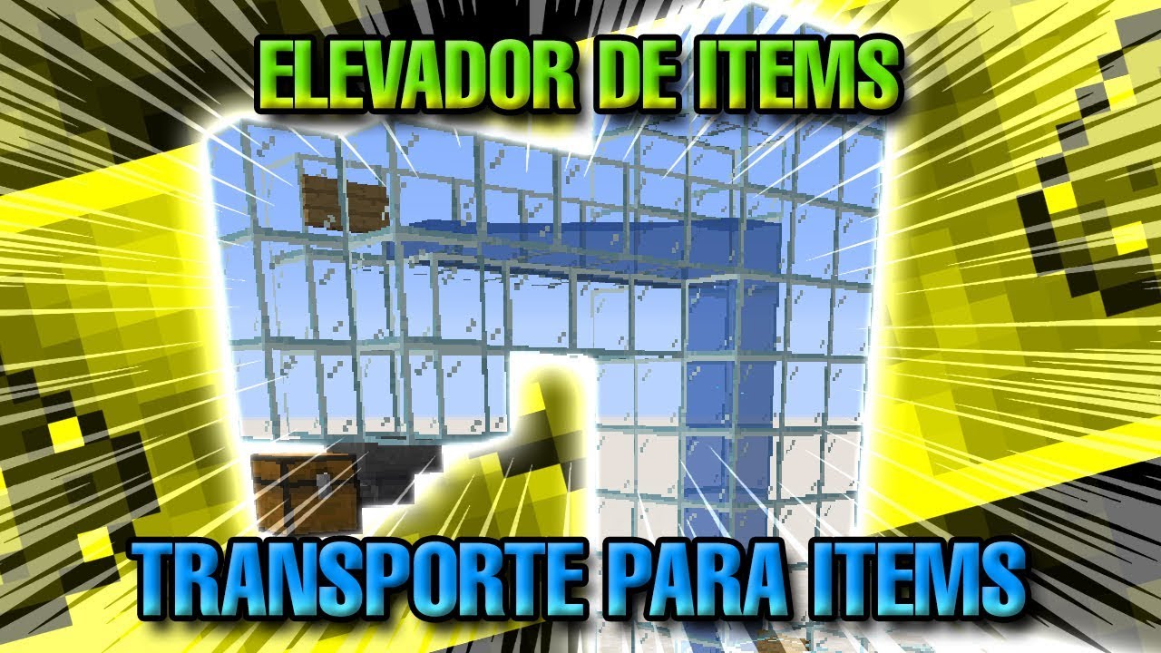 El elevador de items mas simple | Minecraft 1.15.1 - YouTube