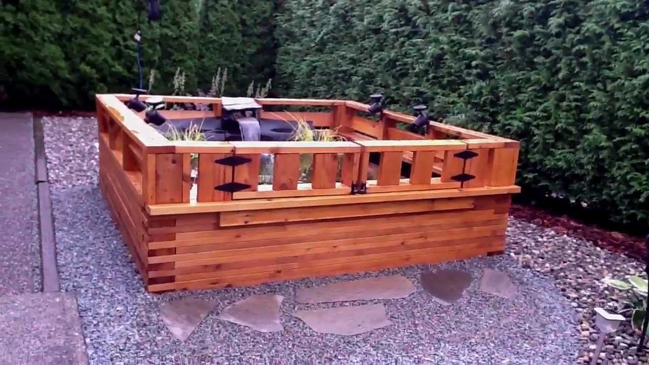 Wooden Pond Project - YouTube