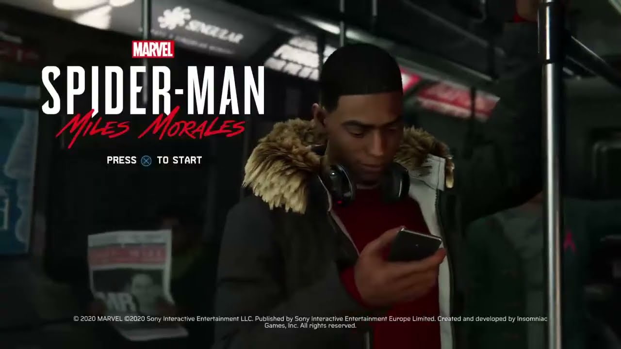 Eclipse spider man miles morales - YouTube