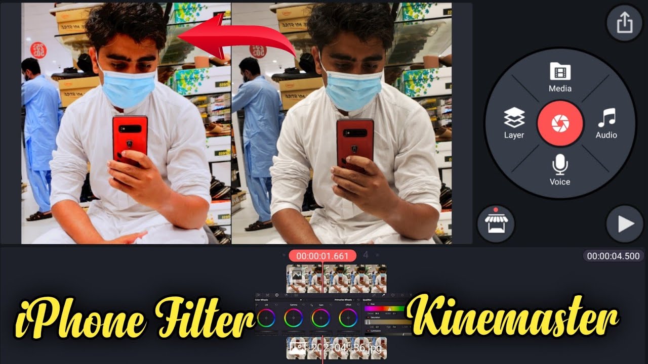 Iphone vivid color filter in kinemaster | kinemaster export error ...