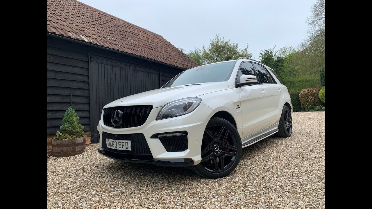 Mercedes ML63 AMG (525) Diamond White - FTC Prestige & Performance Cars ...