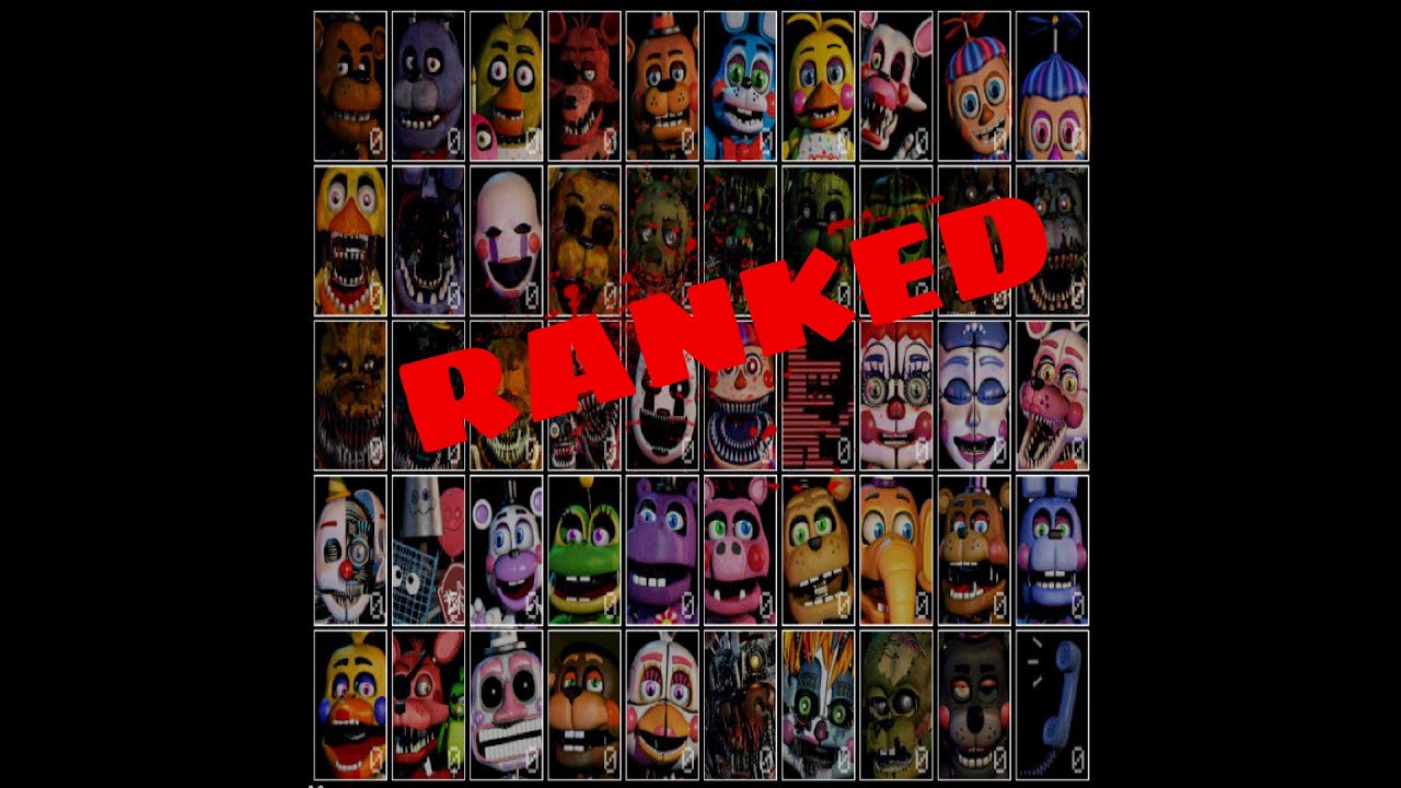 Every Ucn Character Ranked Youtube