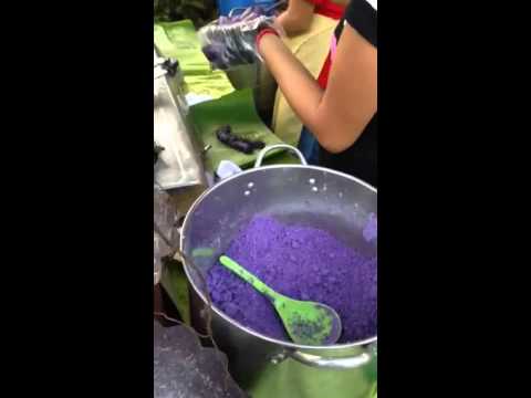 How to make puto bumbong - YouTube