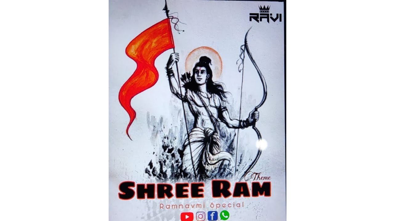 Shree Ram Theme #DjRavi #150Bpm #RamnavmiSpecial #2k23 - YouTube