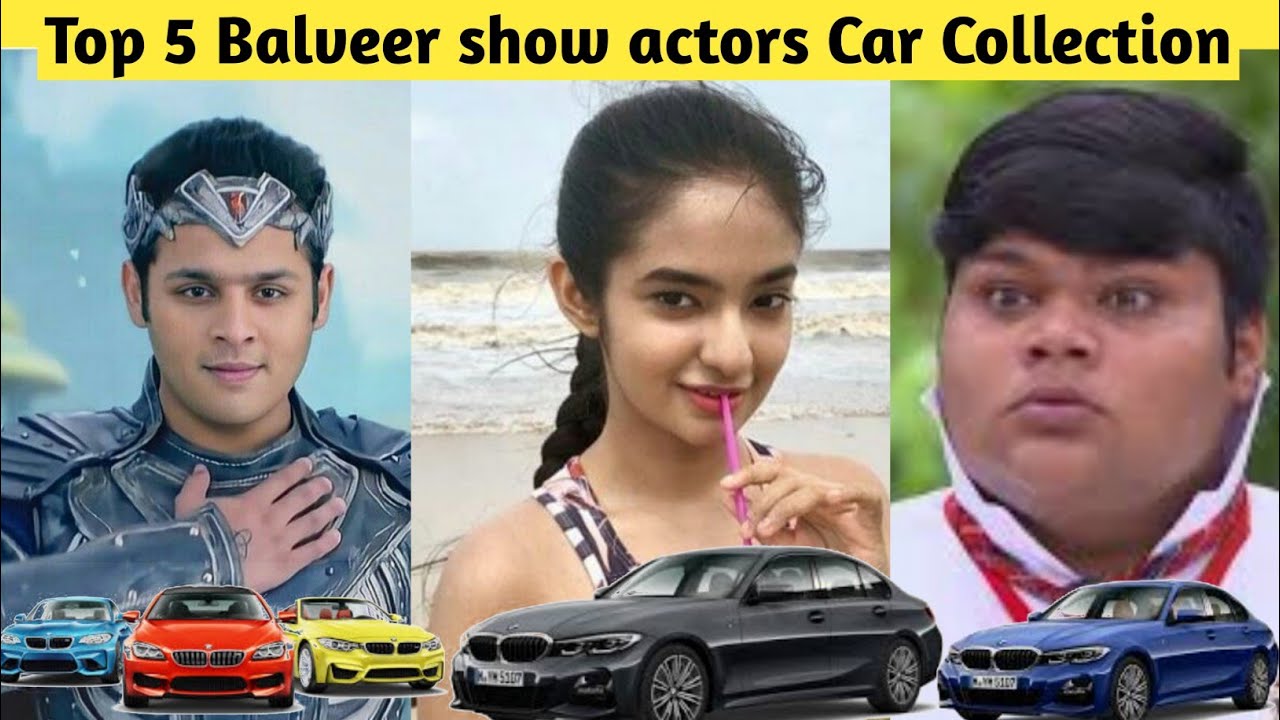 Top 5 Balveer show starts car collection | dev joshi | Anushka sen ...
