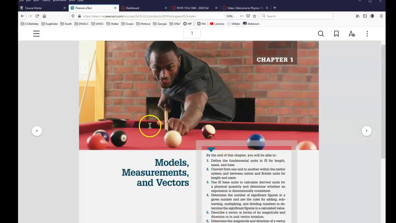 Physics 151 Chapter 1: Models, Measurements and Vectors - YouTube