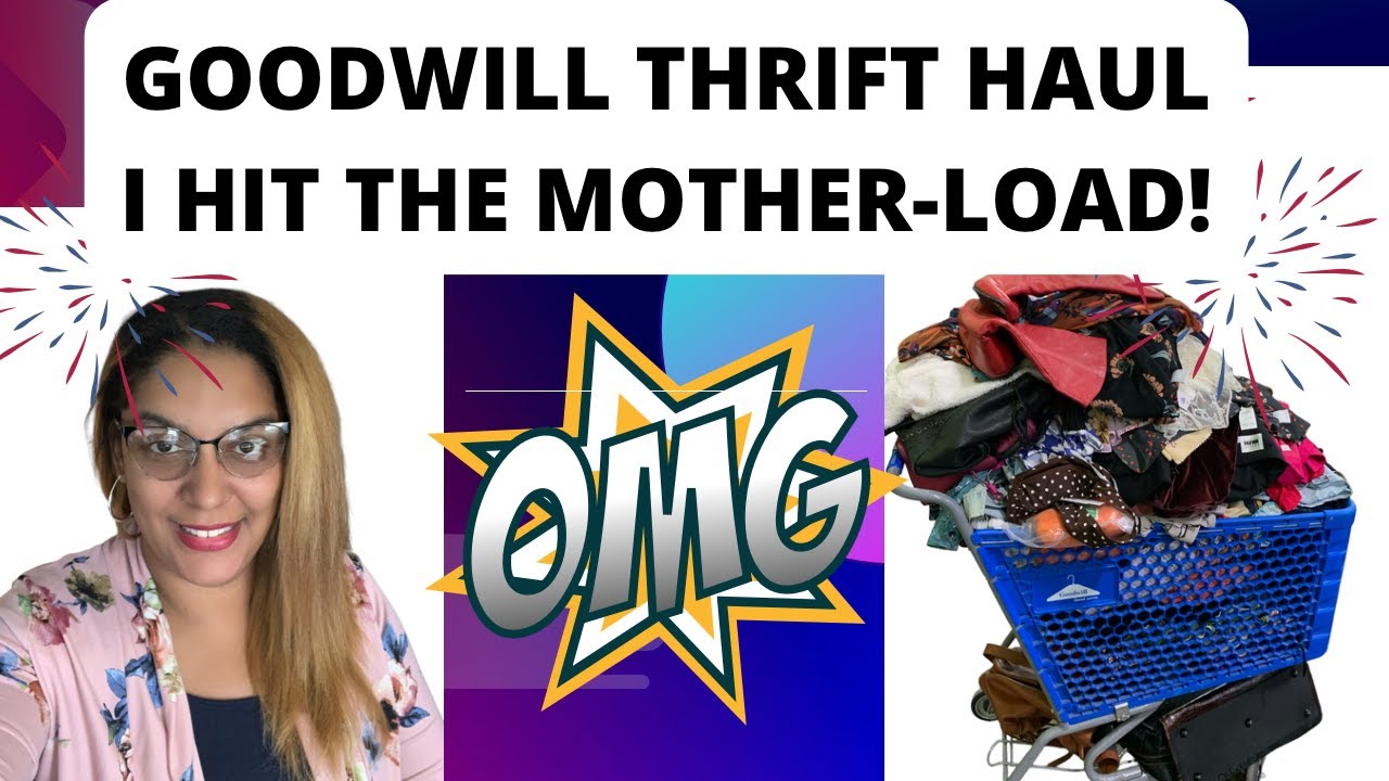 Part 2: Goodwill Thrift Haul from Goodwill Outlet-79 lbs- Cabi Vintage ...