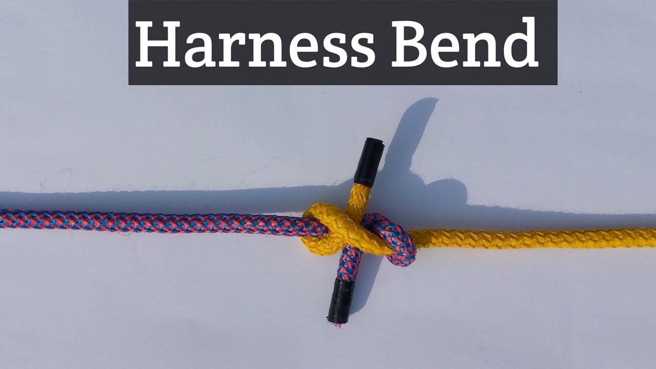 HARNESS BEND KNOT #how #knots #rope 👌@sajjad12455 - YouTube