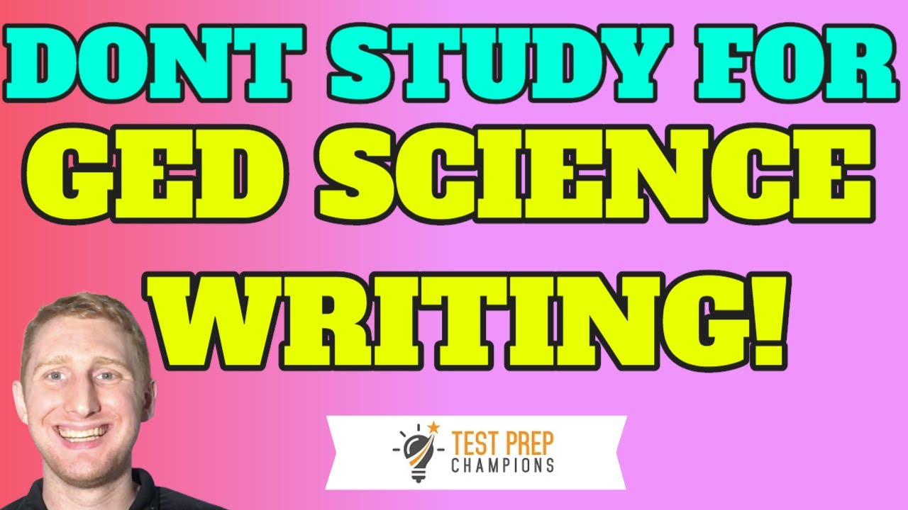 Don't Study for GED Science Short Answer Writing Questions. Here's Why ...