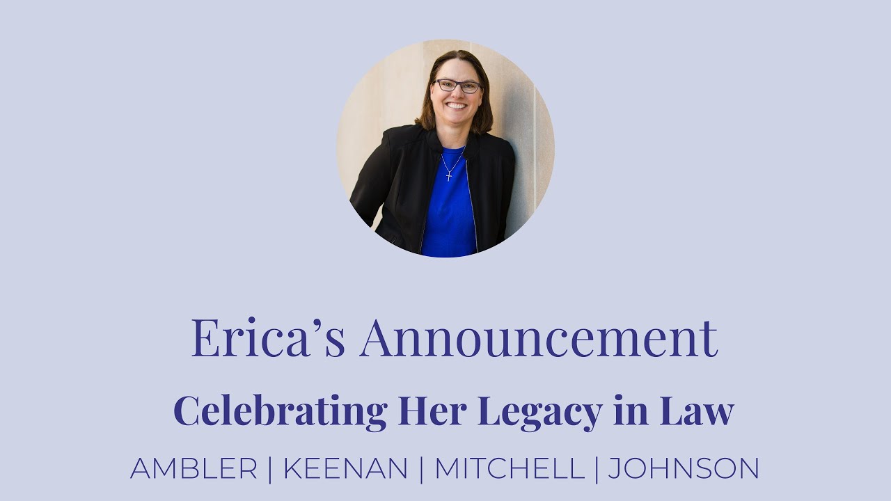 Erica Johnson is Retiring! - YouTube