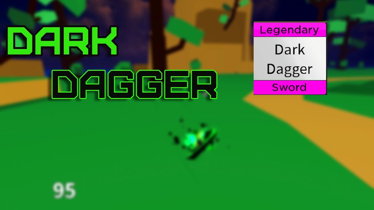 The Most Fastest Sword Combo in the Game *SO BROKEN『Dark Dagger』Bounty ...