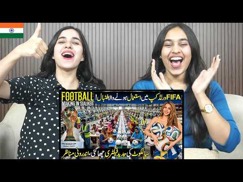 Indian Reaction to FIFA 2026 Football Manufacturing With Latest Tech In Pakistani Factory| Raula Pao