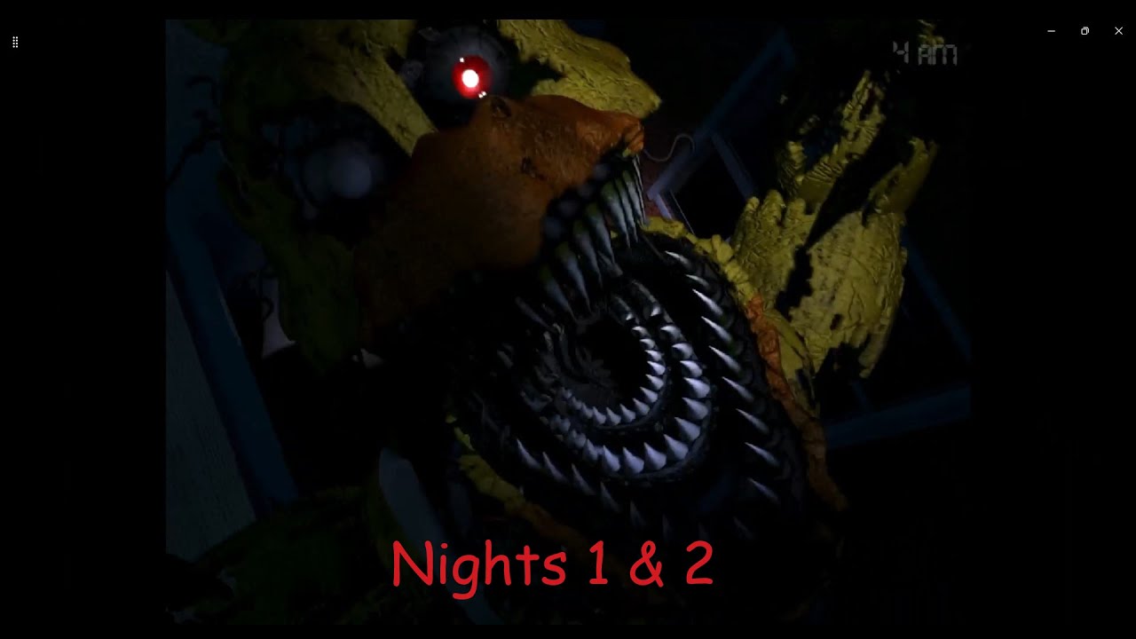 Five Nights at Freddy's 4 Playthrough! Part 1 - YouTube