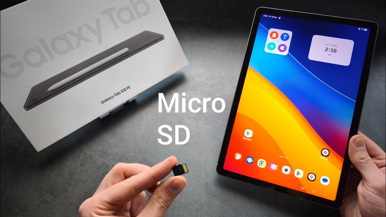 SD Memory Card Slot on Samsung Galaxy Tab S10 / S10 Ultra, FE ,Lite ...