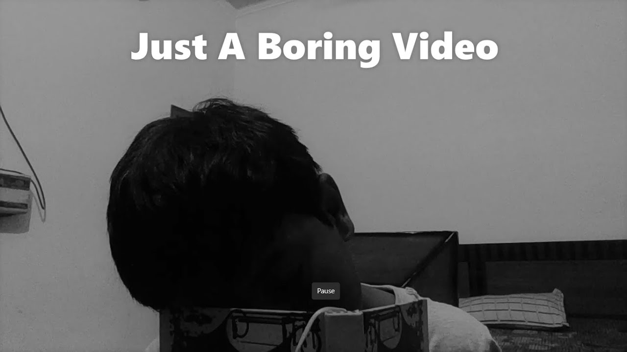 Just a Boring Video - YouTube